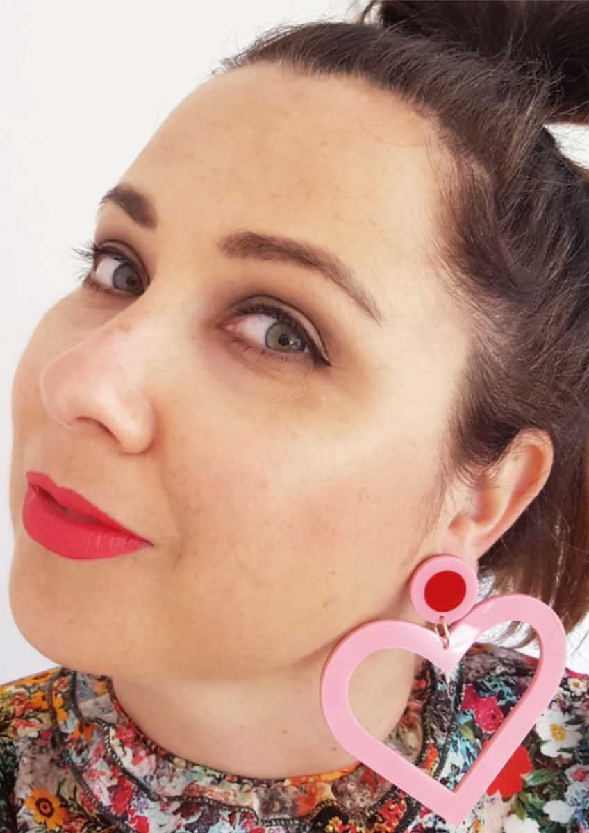 Margo - Blush/Neon Red – Nomad + Home NZ
